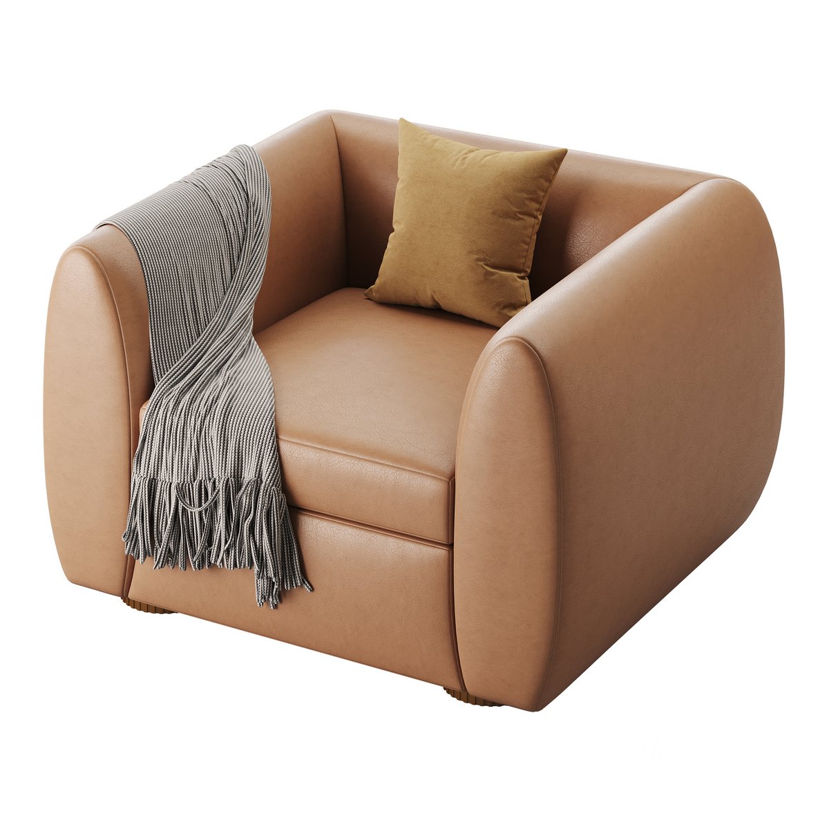 Sennen Armchair 3d model 3dbrute