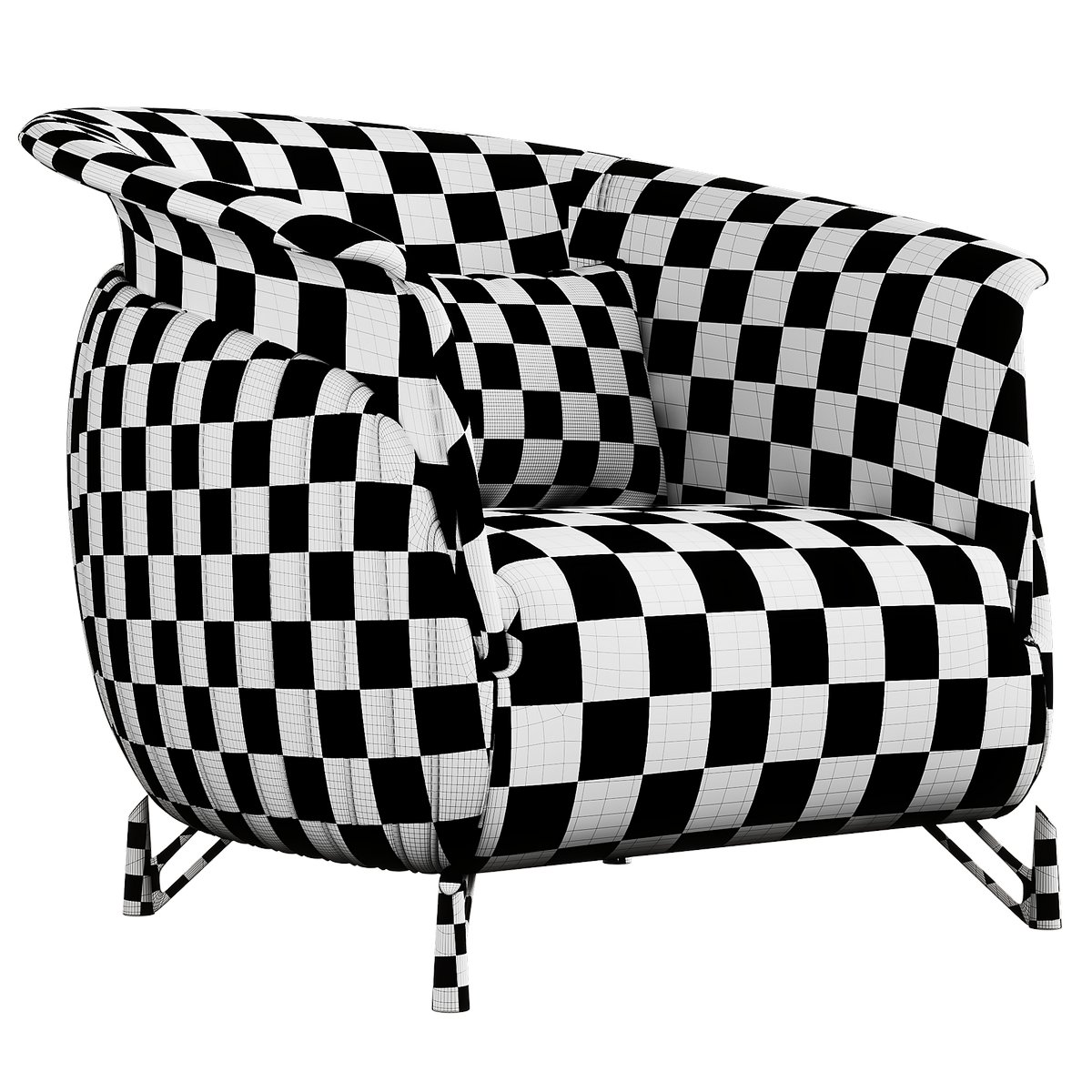 Lounge Chairs 3d model 3dbrute