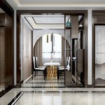 Kitchen & Dining Room C016Chinese style 3d66 2018 - 3dmodel 3dbrute