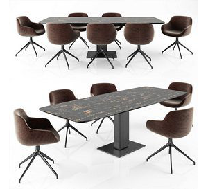 Calligaris Echo Table - 3dbrute : 3dmodel furniture and decor